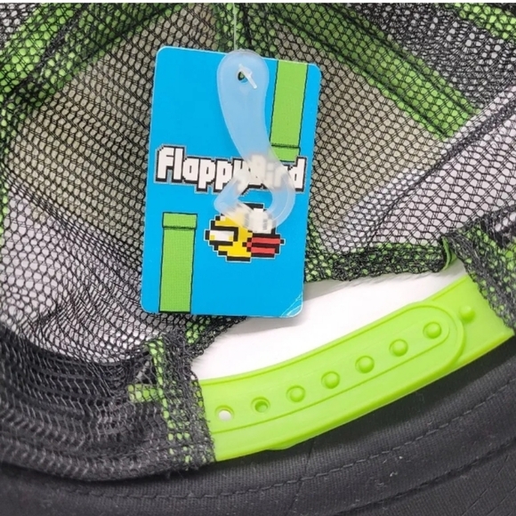 flappy bird | Accessories | Flappy Bird Yellow Bird Snapback Trucker ...